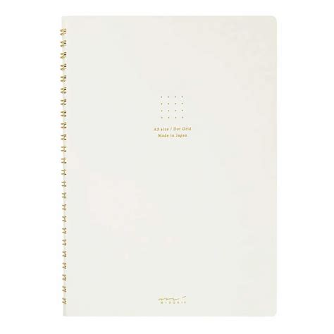 Midori Soft Colour White Spiral Notebook A5 Dotted कॉपी Makoba Chennai Id 2853364572597