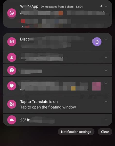 notifications icons color all the same after update samsung community