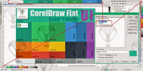 coreldraw color palette names gaswfaith
