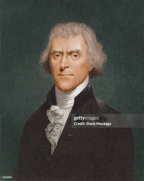 Thomas Jefferson Third President Of The United States Of America