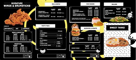 Wing Wing Digital Menu On Behance