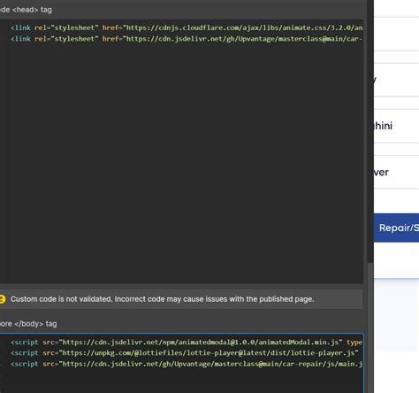 Custom Code On Github To Webflow Custom Code Forum Webflow