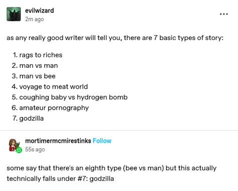 The Seven Basic Plots R Curatedtumblr