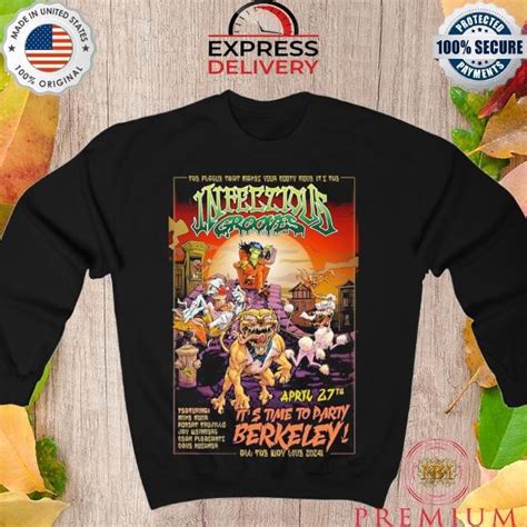 Infectious Grooves April 27th 2024 Shirt Hoodie Sweater Long Sleeve