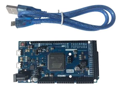 Placa Compatível Arduino Due R Atsam x e Armcortex m cabo Parcelamento sem juros