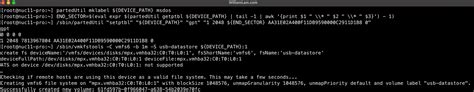 Creating A Vmfs Datastore Greater Than 2tb On A Usb Device In Esxi