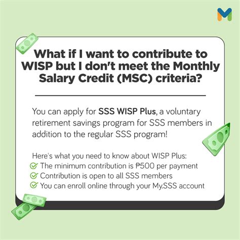 Wisp Sss Contribution What To Know About This Savings Program