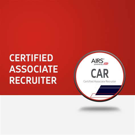 Certified Associate Recruiter Car Airs Training