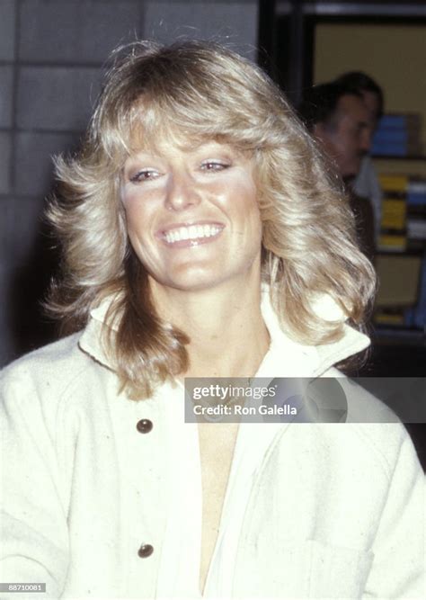 Actress Farrah Fawcett On October 3 1977 Walks Around Apartment