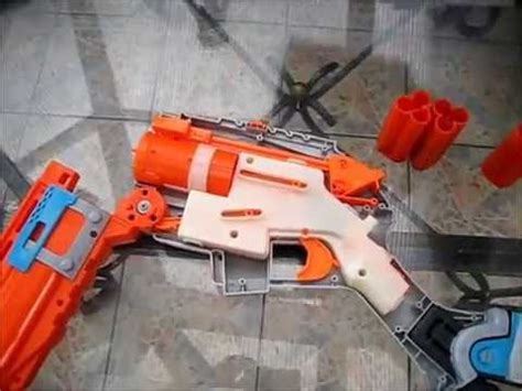 Nerf Shotgun Shells Sledgefire Reloading Trick 2 Better Materials And