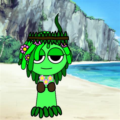 Vineria As A Hula Dancer By Mikey 937 On Deviantart