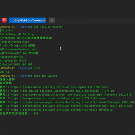 【统信uos使用介绍】终端功能如何使用 统信uos统一操作系统之家