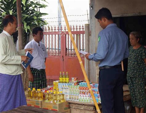 ကွန်ဟိန်းမြို့၌ အခြေခံစားသောက်ကုန်များ ဈေးနှုန်းမြှင့်တင်ရောင်းချမှုမရ