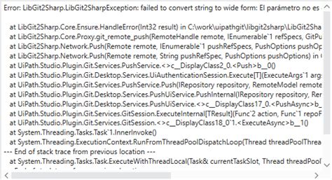 Gitlab Integration Error Libgit2sharpexception Failed To Convert