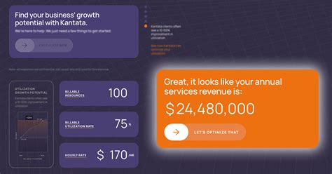 How To Use Kantatas Utilization And Revenue Calculator