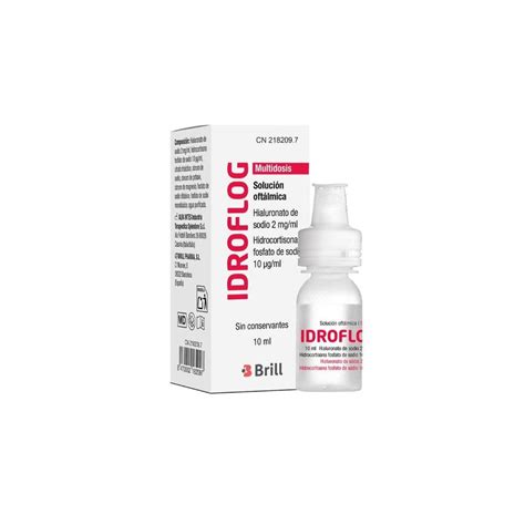 Idroflog Solución Oftálmica Multidosis 10 Ml Farma2go