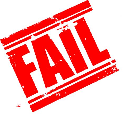 Fail Word Png