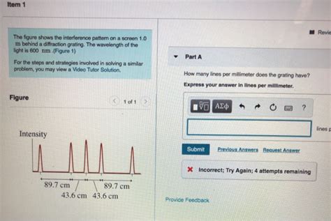 Solved Item 1 Revie The Figure Shows The Interference