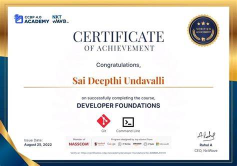 Sai Deepthi Undavalli On Linkedin Developerfoundations