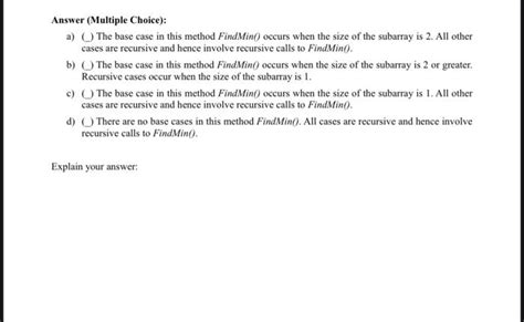 Solved Question 5 3 Points The Code Below Uses Recursion