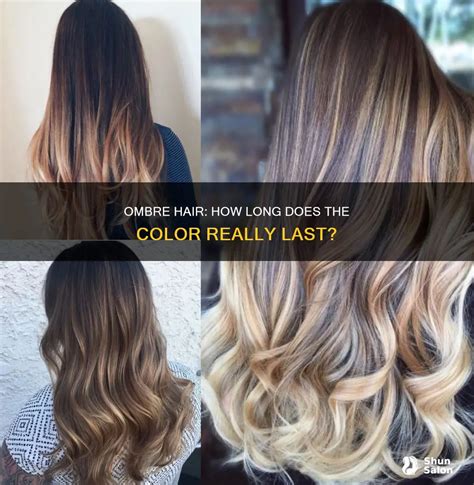 Ombre Hair How Long Does The Color Really Last Shunsalon