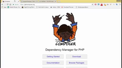 How To Install And Setup Composer Youtube