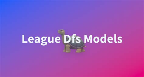 League Dfs Models A Hugging Face Space By Multichem