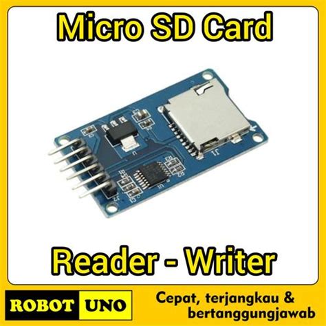 Jual MicroSD Card Module Reader Baca Tulis Kartu Micro SD For Arduino ARM Kota Medan Robot