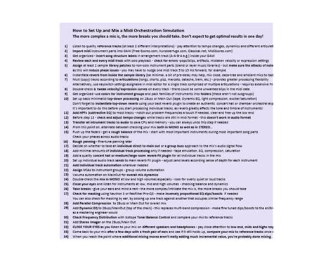 Midi Orchestration Steps Pdf