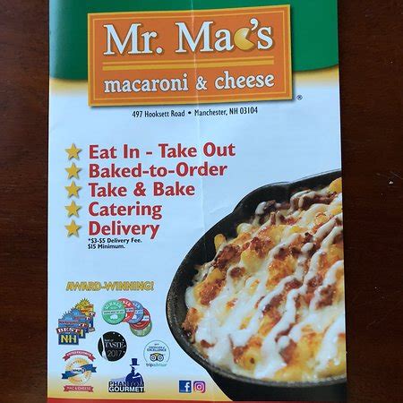 Mr. Mac's Macaroni and Cheese, Manchester - Menú, Precios y Restaurante Opiniones - TripAdvisor