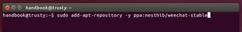 Install The Latest Weechat Irc Client In Ubuntu 15041404