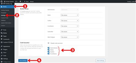 how to enable bricks code execution bricks awesome