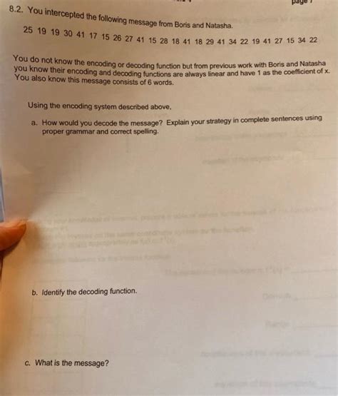 Solved 8 Cryptology Is The Science Of Making And Breaking