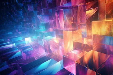 abstract light prisms computer background image desktop computer