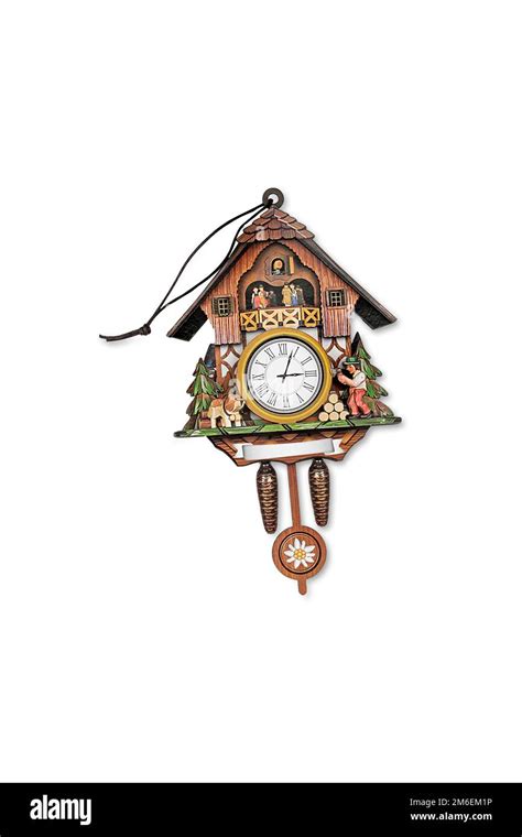 Cuckoo Clock Isolated On White T Ideas For Christmas Easter