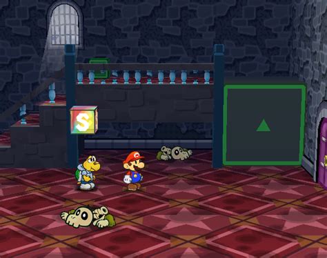 File Pmttyd Hooktail Castle Second Save Block Png Super Mario Wiki The Mario Encyclopedia