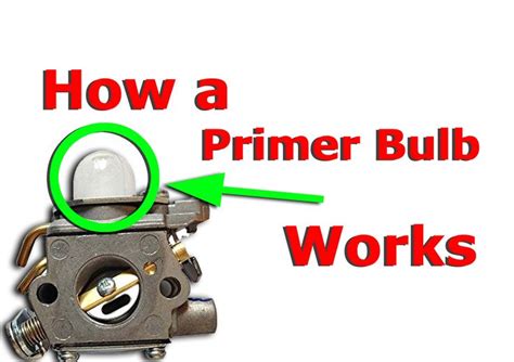How Does A Primer Bulb Work at Bethany Barrett blog