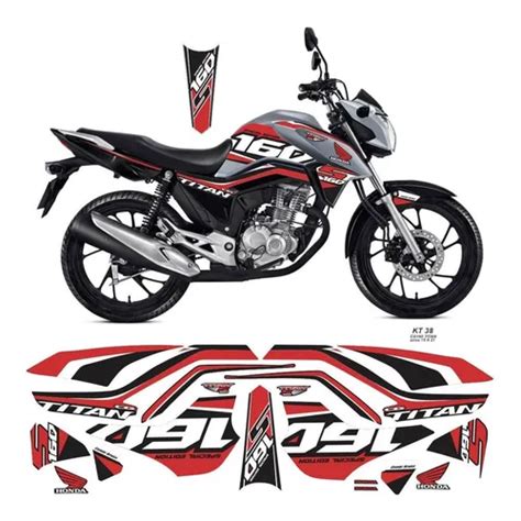 Kit Adesivo Completo Cg 160 Titan 2019 A 2021 Personalizado Mercadolivre