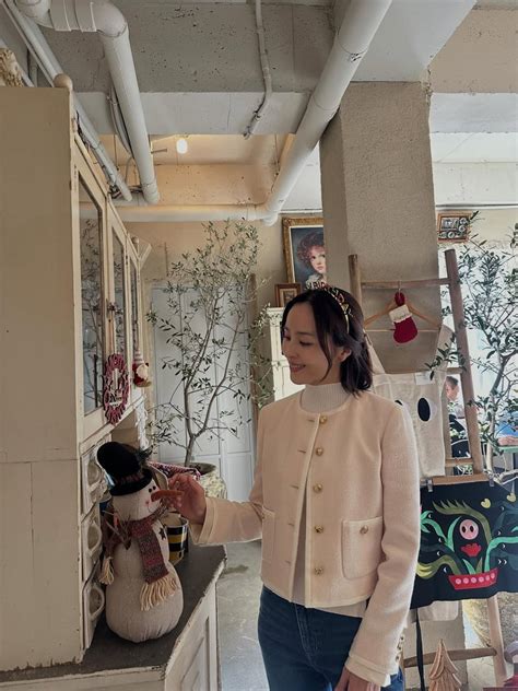 8살 연하♥ 한혜진 44세 되고 동네에서 제일 예쁜 듯 텐아시아