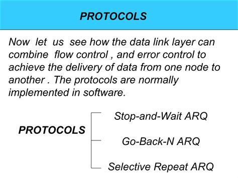 Chapter Data Link Layer PPT