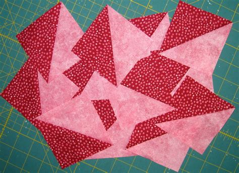 How To Make Half Square Triangles With A Grid Quilts By Jen