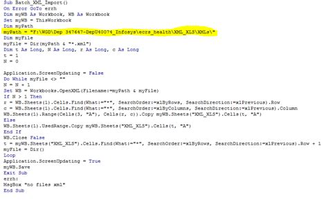 Vba How To Pass Path From Excel Cell To Vb Code Stack Overflow