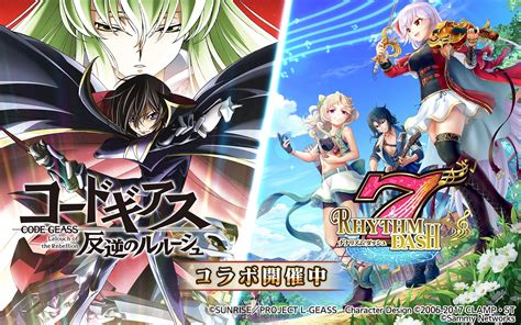 Qoo News 7 Rhythm Dash Rhythm Rpg Officially Launches Code Geass