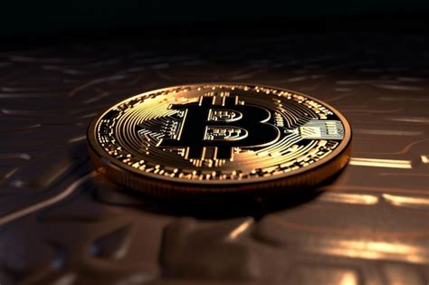 Premium Ai Image Bitcoin Blockchain Crypto Currency