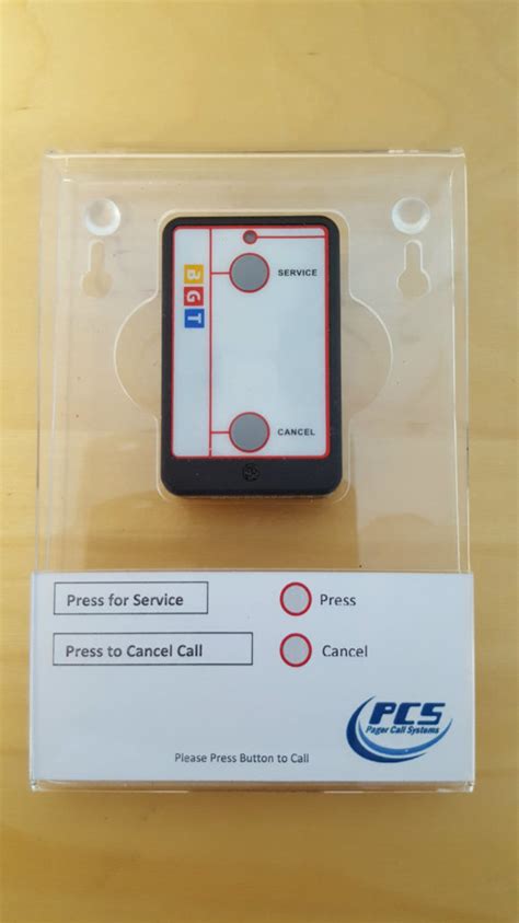Push Button Paging Pager Call Systems