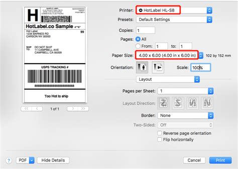 Mac OS Setup HotLabel HL S8 M6 Purchase Date After February 20 2023 HotLabel Support