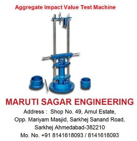Aggregate Testing Equipment At Rs 5550 Aggregate Impact Tester In Ahmedabad Id 2852132428388