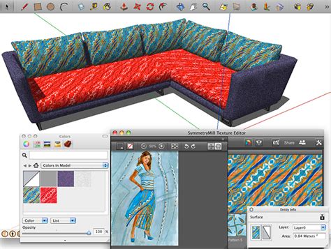 Interactive Texture Editor For Sketchup
