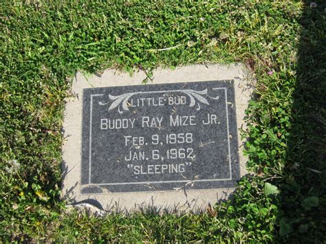 Buddy Ray Mize Jr 1958 1962 Find A Grave Memorial