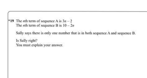 solved the nth term of sequence a is 3n 2 the nth term of